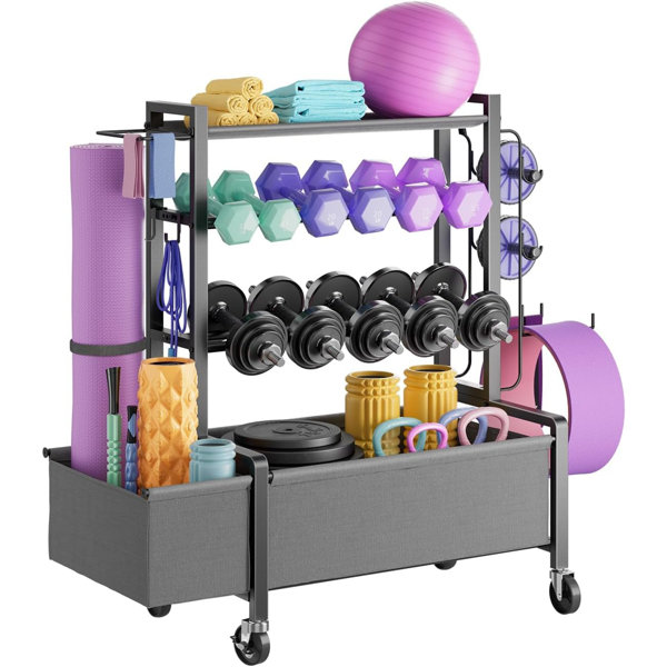 X－MAX FURNITURE Adjustable Dumbbell Rack, Weight Rack For Dumbbells ...