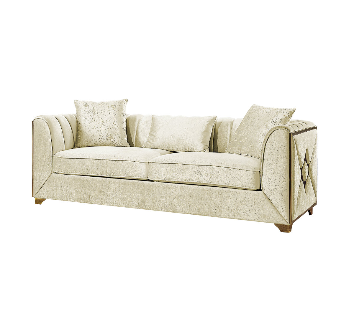 Everly Quinn Arron 2 - Piece Velvet Living Room Set | Wayfair