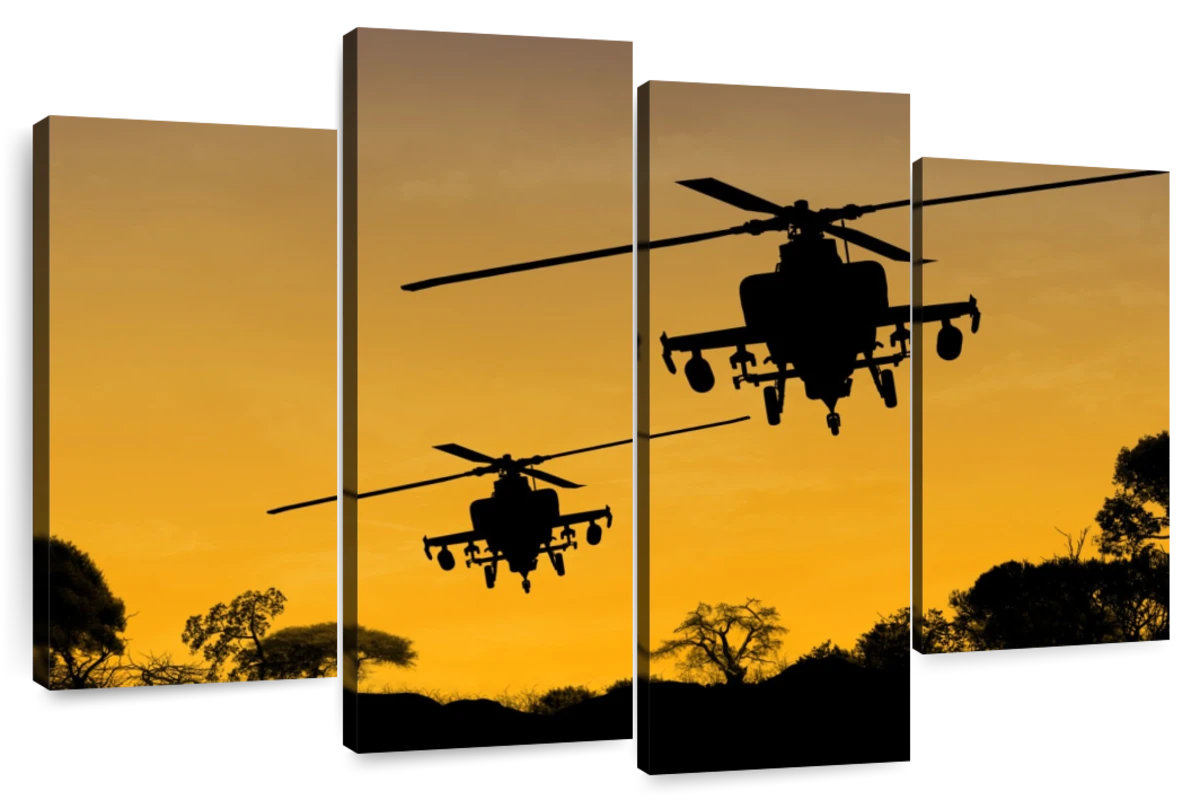 17 Stories Mait Helicopter Sunset Operation - Wayfair Canada