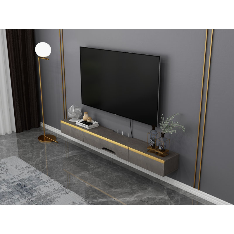 Latitude Run® Floating TV Stand for TVs up to 65" & Reviews | Wayfair