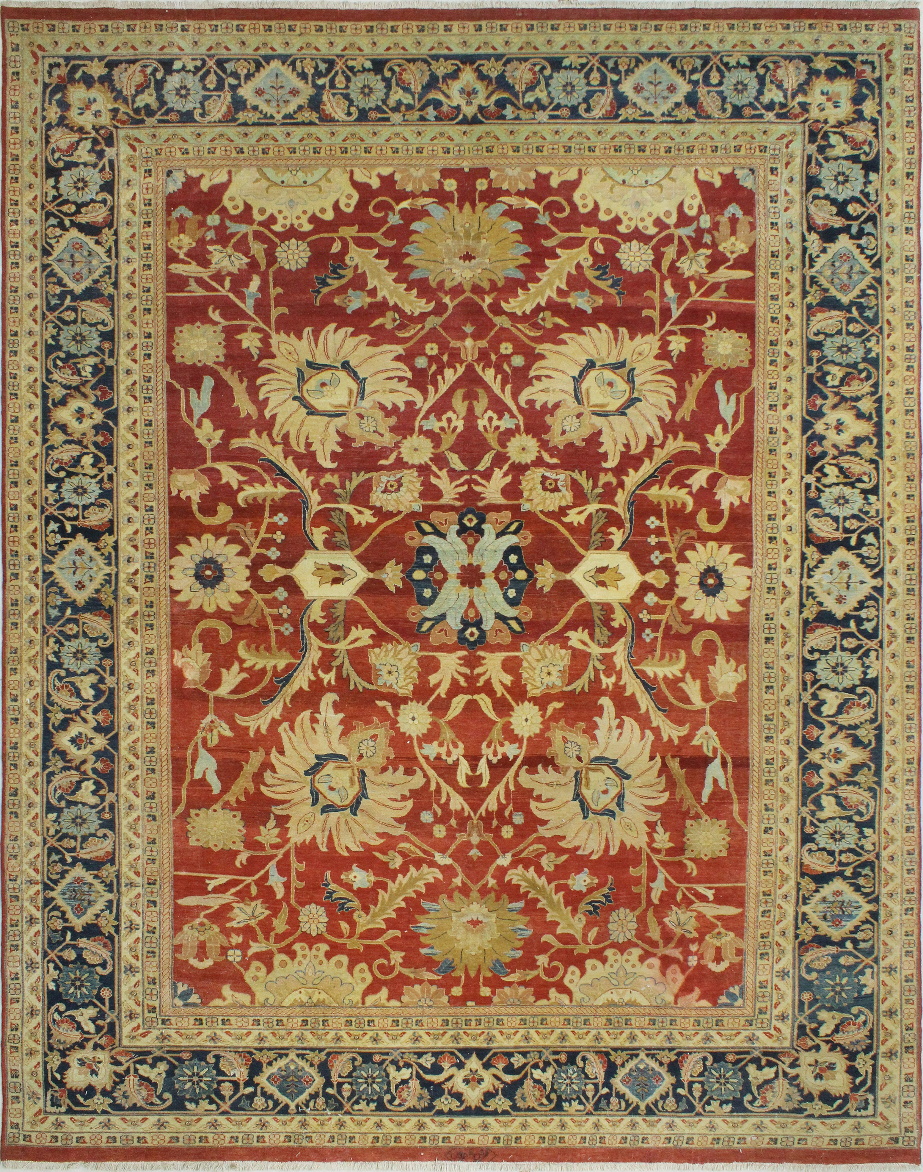 Isabelline Pak-Persian Joe Burgundy Rug | Wayfair