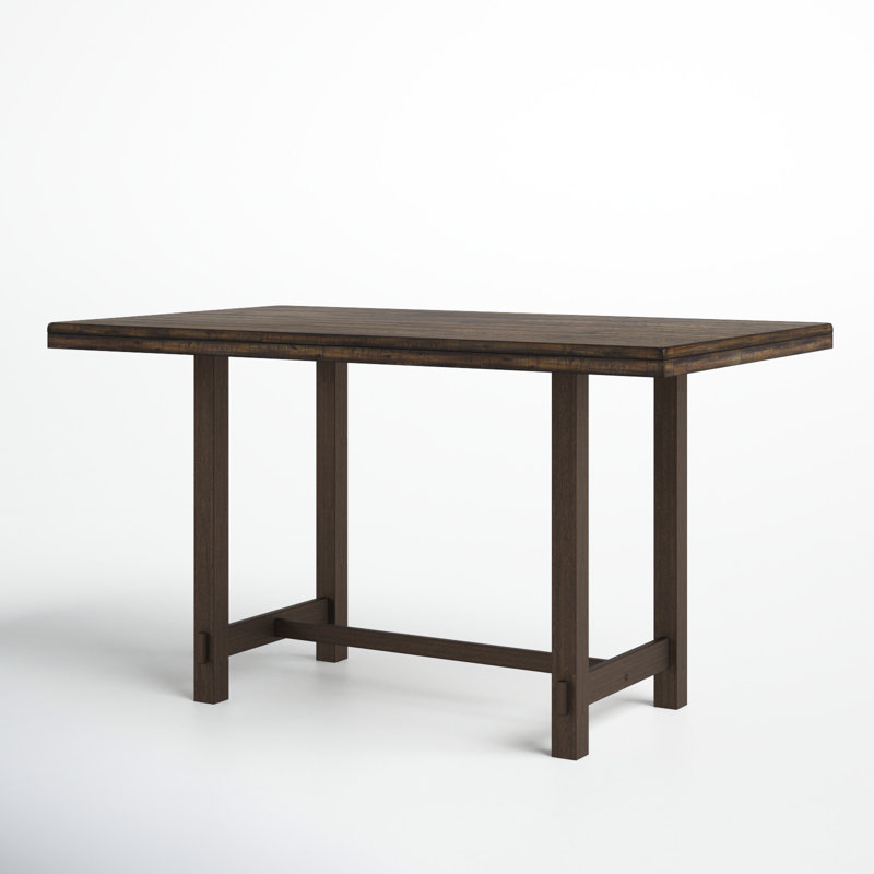 Birch Lane™ Idalou Pub Height Dining Table, Walnut "& Reviews" | Wayfair