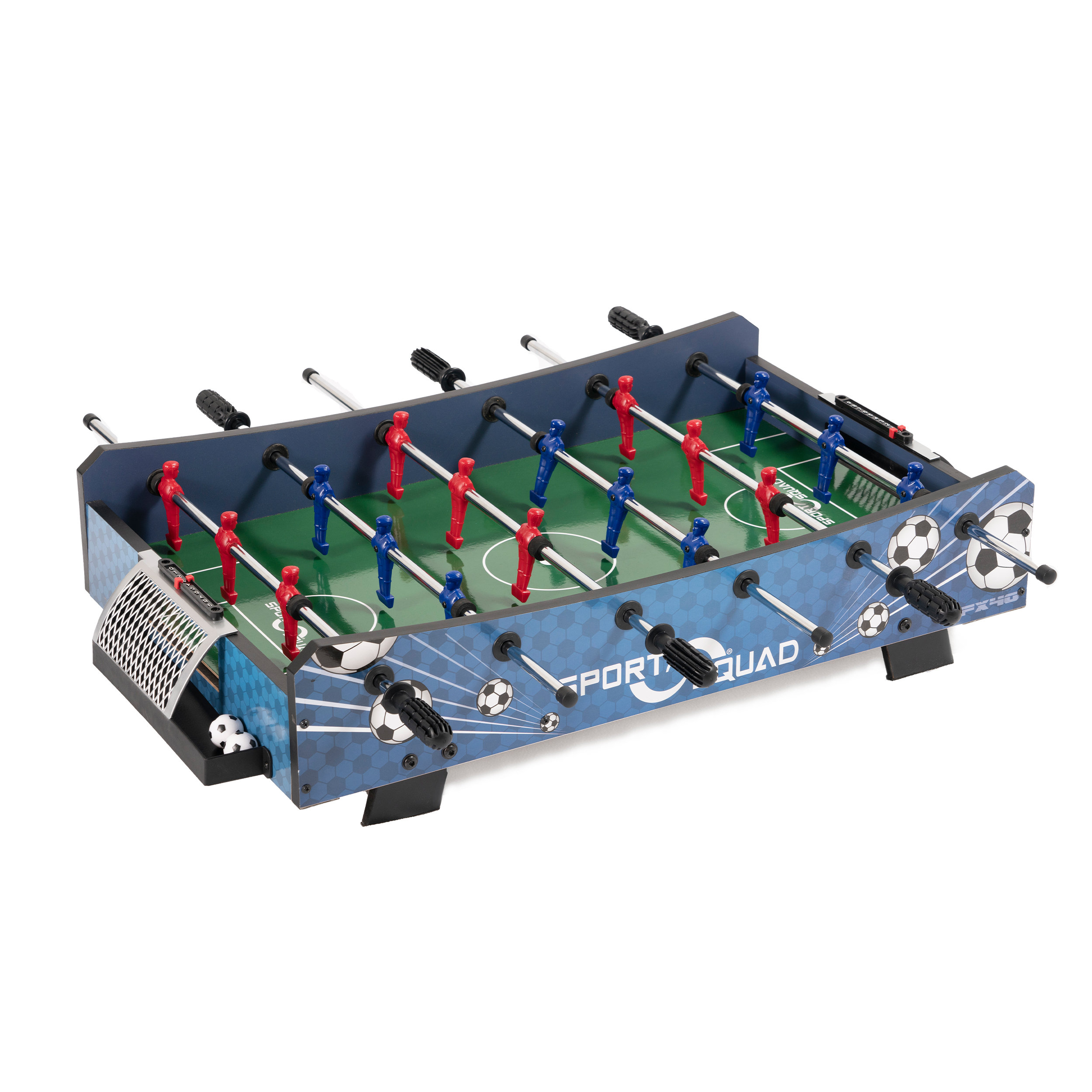 Sport Squad FX40 40 Table Top Soccer Foosball Table with 2 Table Soccer ...