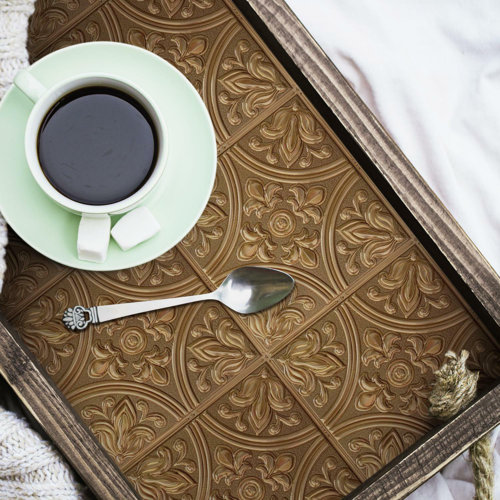 Room Mates 10.5'' W x 10.5'' L PVC Peel and Stick Field Tile & Reviews ...