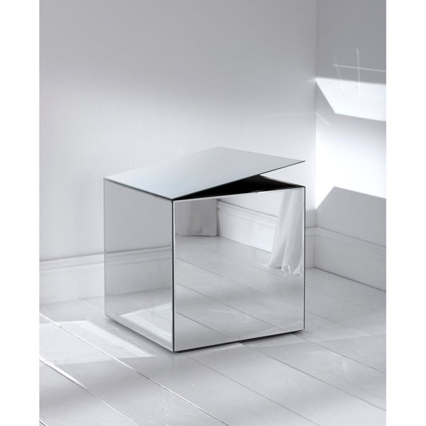 Homes Direct 365 Mirrored Cube Storage Box | Wayfair.co.uk