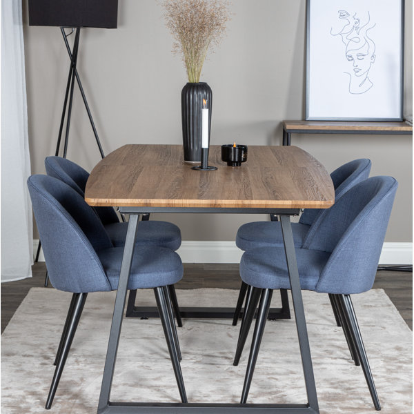 George Oliver Rowley Extendable Dining Set with 4 Chairs | Wayfair.ie