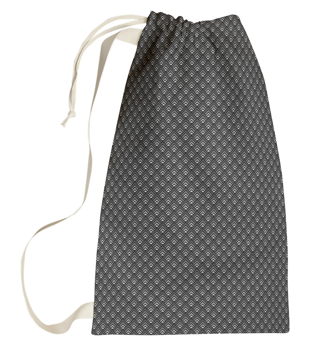 Ebern Designs Geometric Laundry Bag | Wayfair