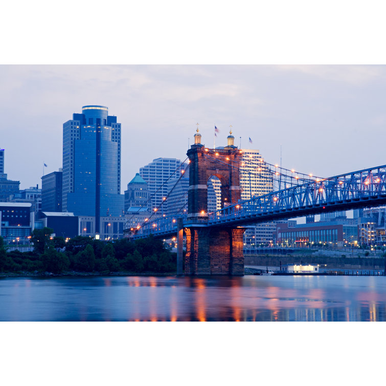 Hokku Designs Claton " Cincinnati, Ohio " by Tankbmb | Wayfair