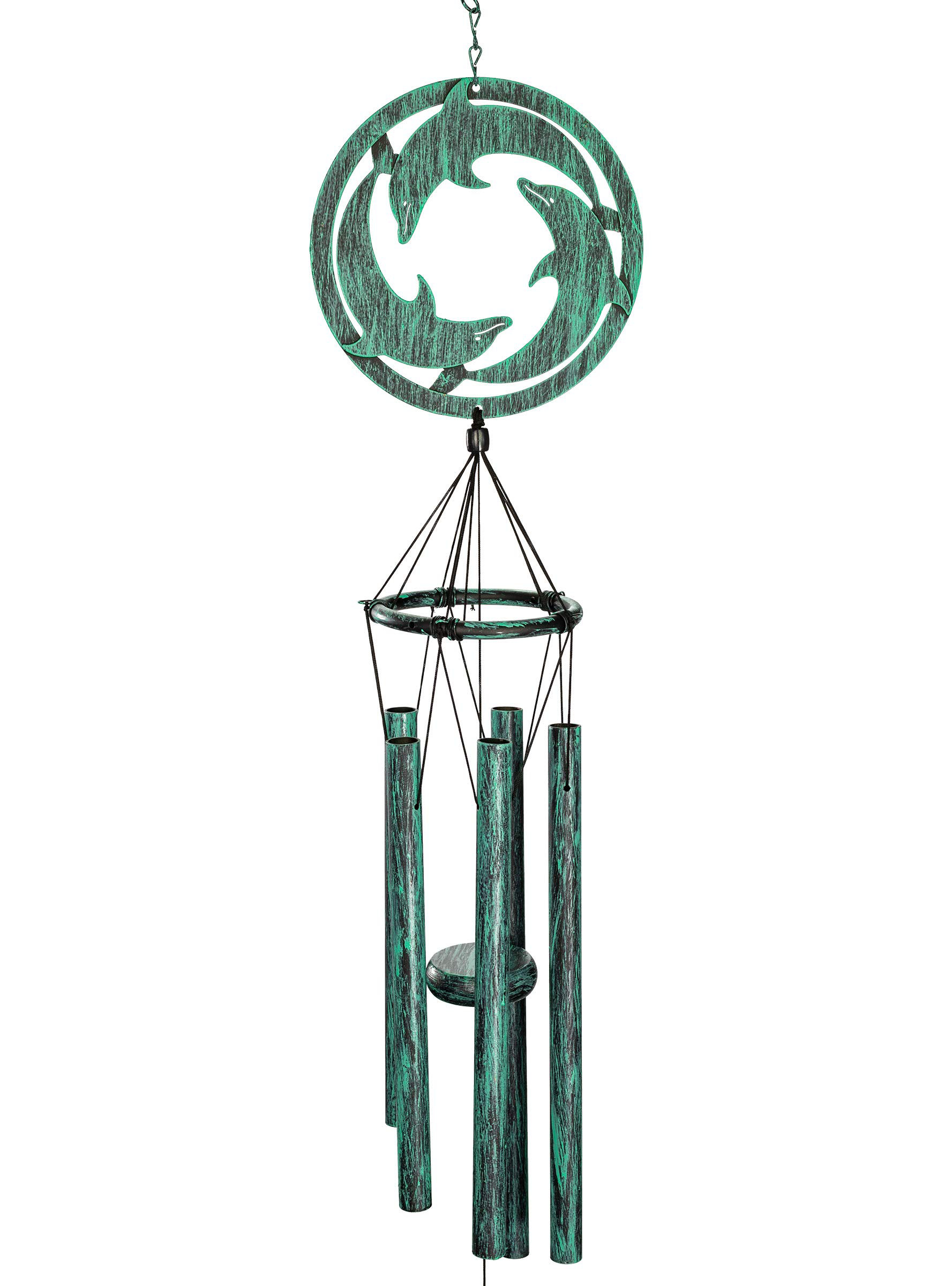 Arlmont & Co. Kouhei Triadic Dolphins Wind Chime - Wayfair Canada