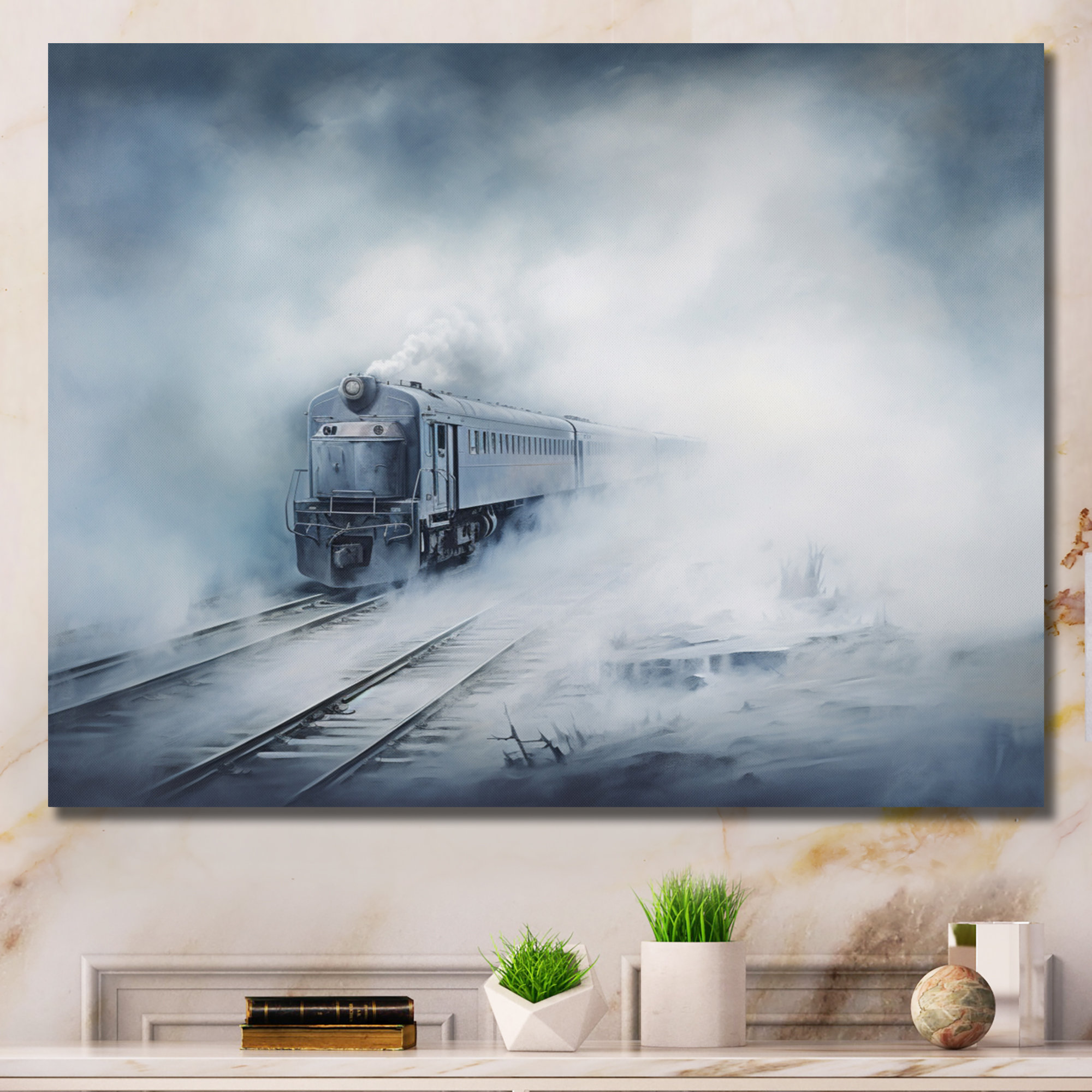 Williston Forge Train Atmospheric Whispers II On Canvas Print | Wayfair