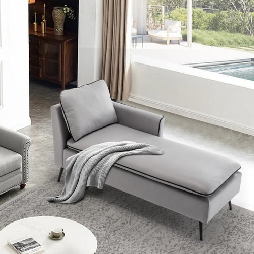 Small Chaise Lounge Chairs You'll Love | Wayfair