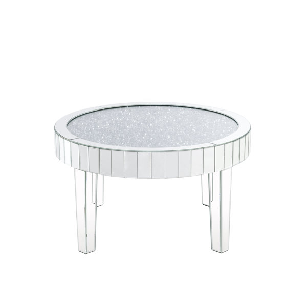 Everly Quinn Anayalee Glass Top Coffee Table | Wayfair