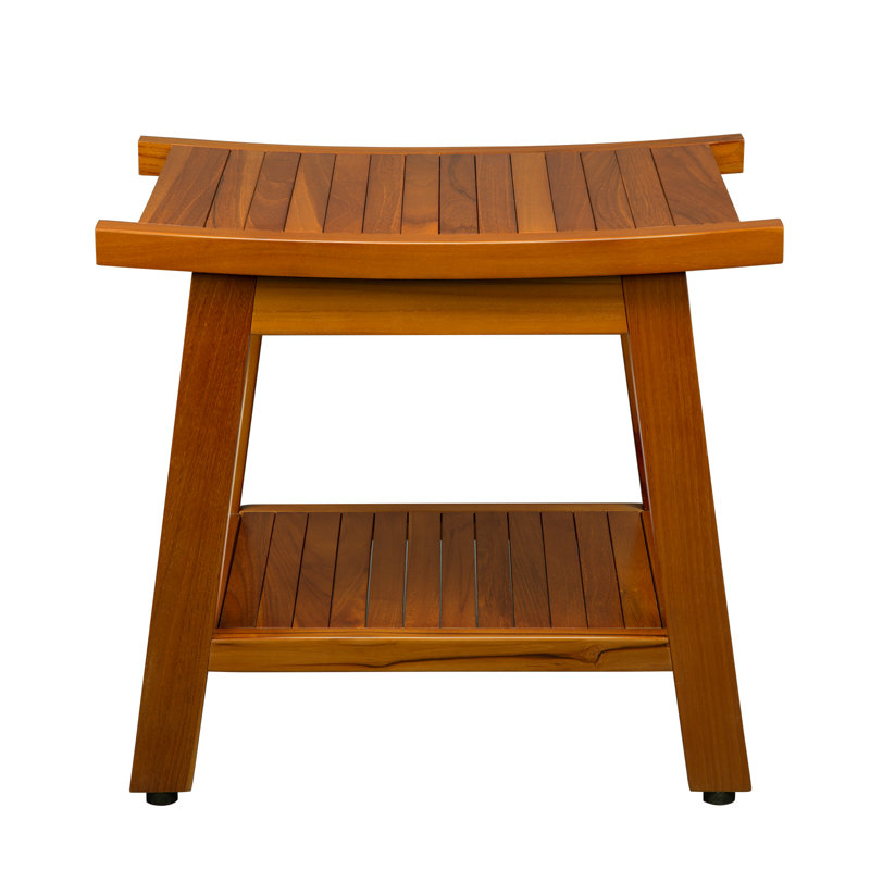 Laurel Foundry Modern Farmhouse® Sinead Vince 20'' W Teak Adjustable ...