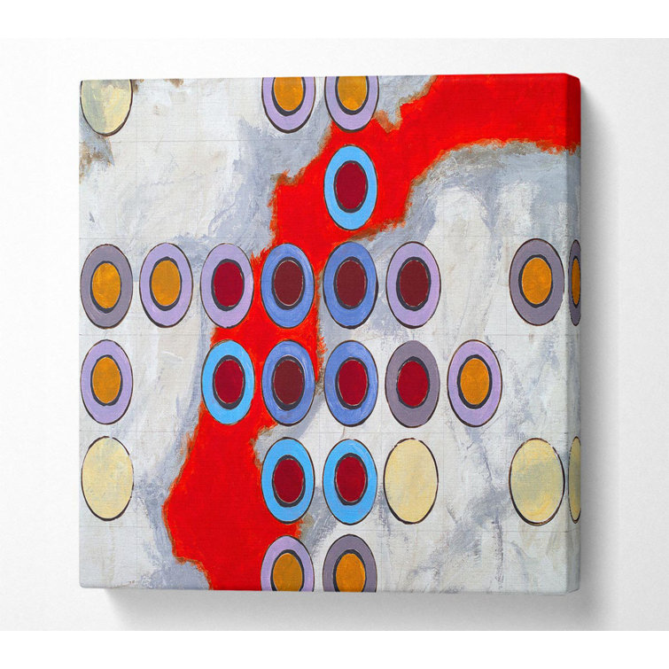 Metro Lane Braydyn Path Across The Red - Wrapped Canvas Art Prints ...