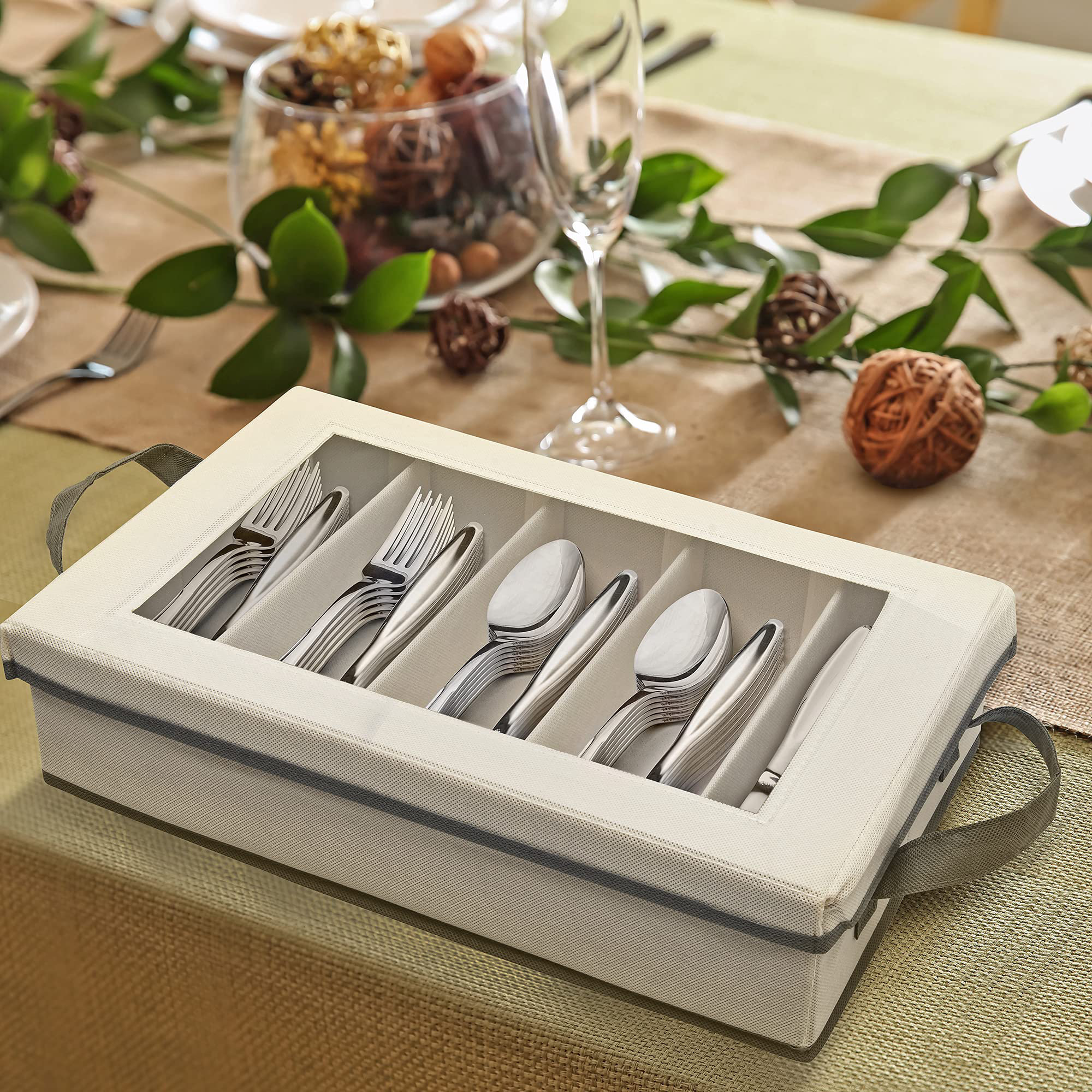 Hokku Designs Silverware Storage Case - Sterling Silver Flatware ...