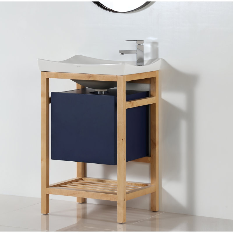 Wrought Studio Denelle 24" Single Bathroom Vanity set | Wayfair