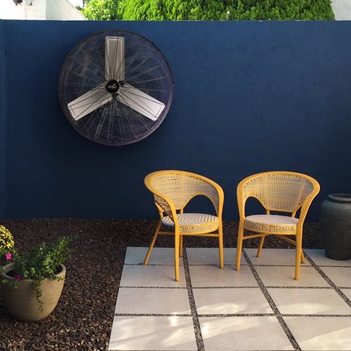 Vie Air Vie Oscillating Wall Mounted Fan | Wayfair