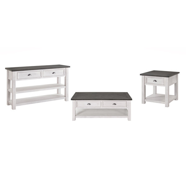 Solid Wood Coffee Table Sets You'll Love | Wayfair