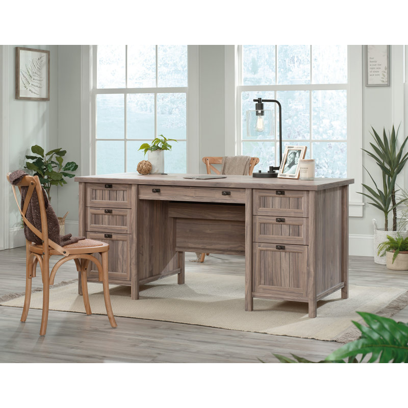 Crafters and Weavers Costa Executive Desk | Wayfair