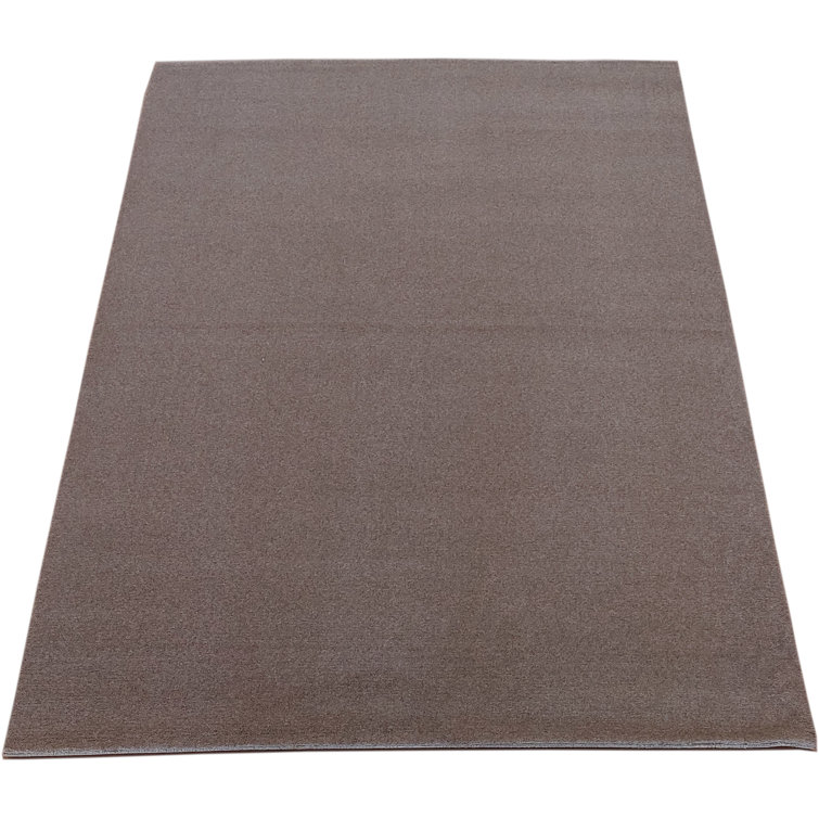 Ebern Designs Wool Brown Rug | Wayfair.co.uk
