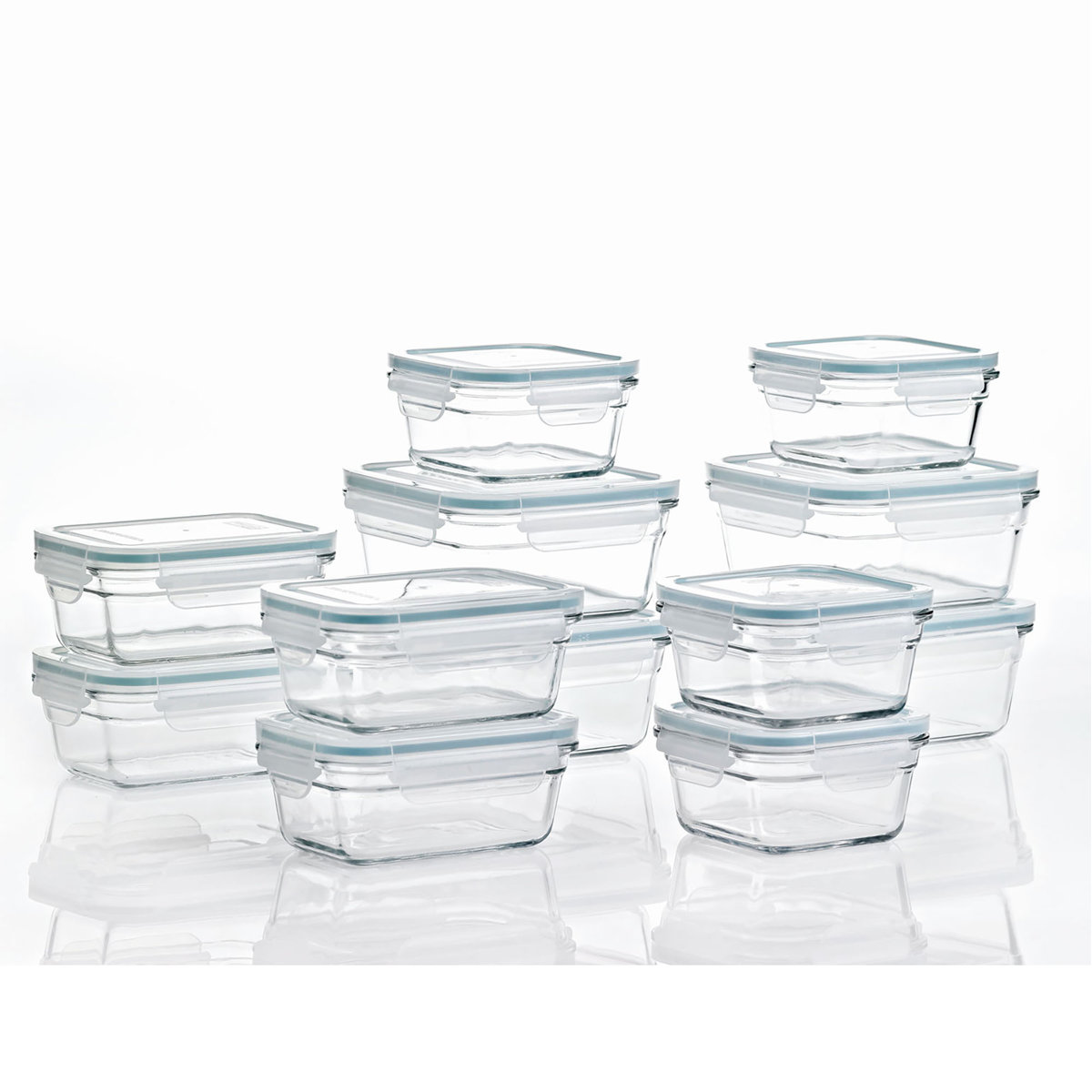 Glasslock 12 Container Food Storage Set & Reviews | Wayfair