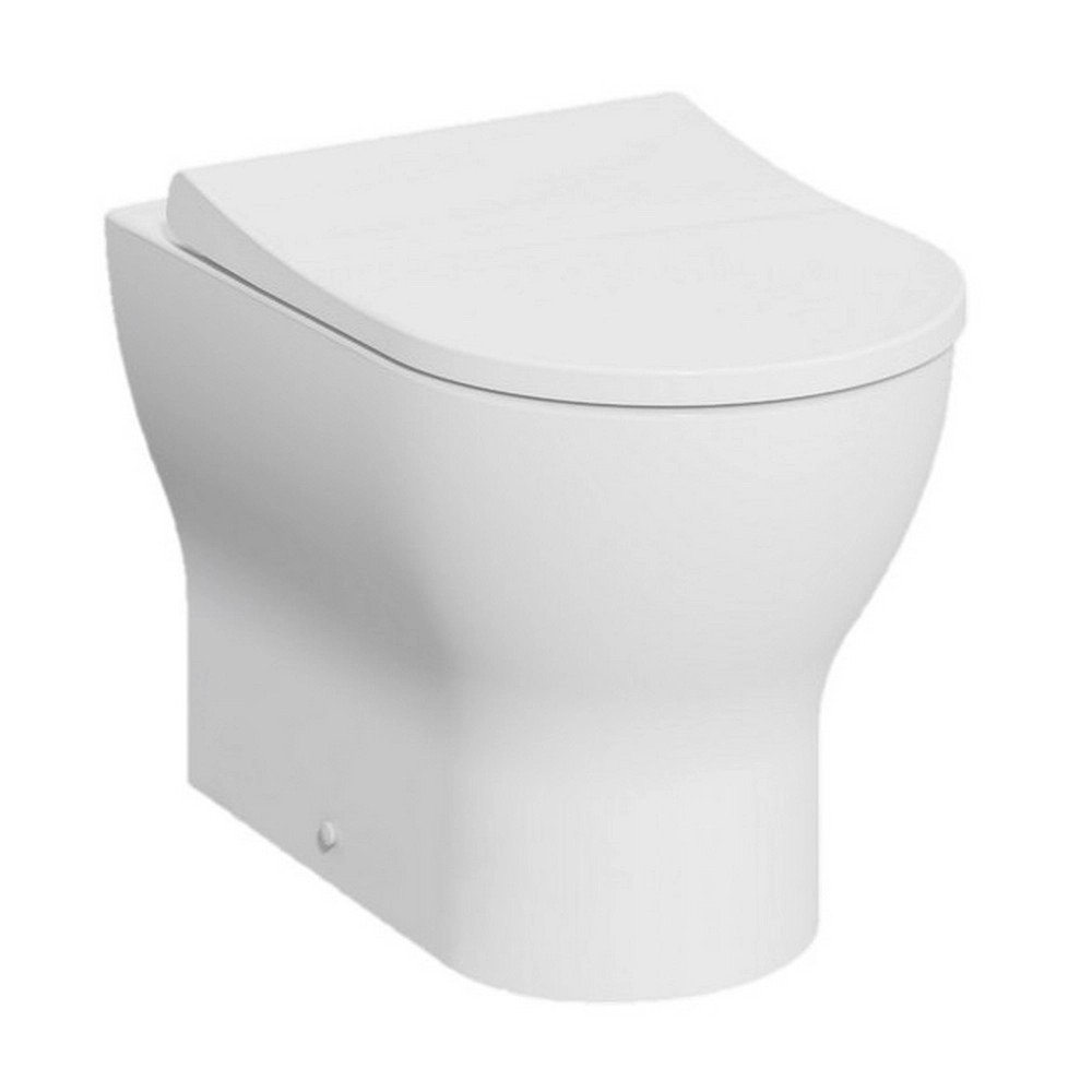 Belfry Bathroom K-Vit Eklipse Round BTW Rimless Toilet with Concealed ...