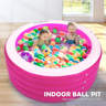 Utibia Blow Up Pool, Round Inflatable Pool Adult, Deep Swimming ...
