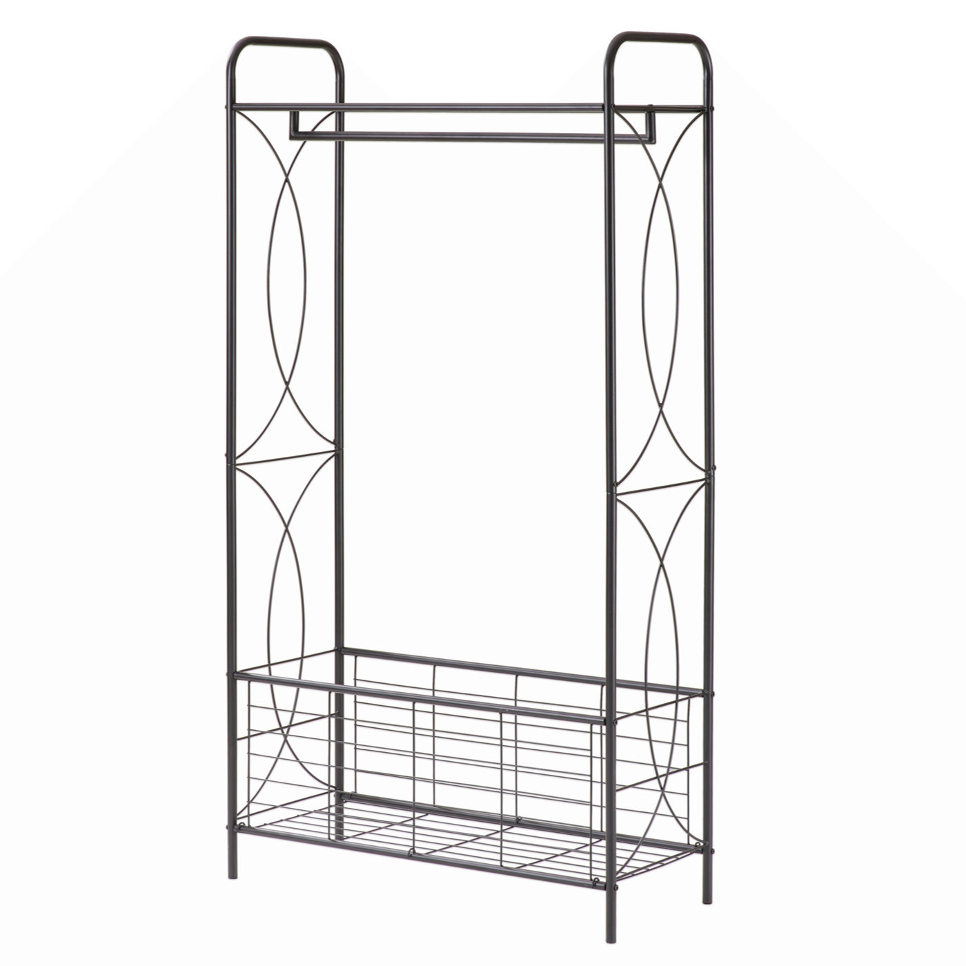 17 Stories Stafan 14.96'' Metal Clothes Rack | Wayfair