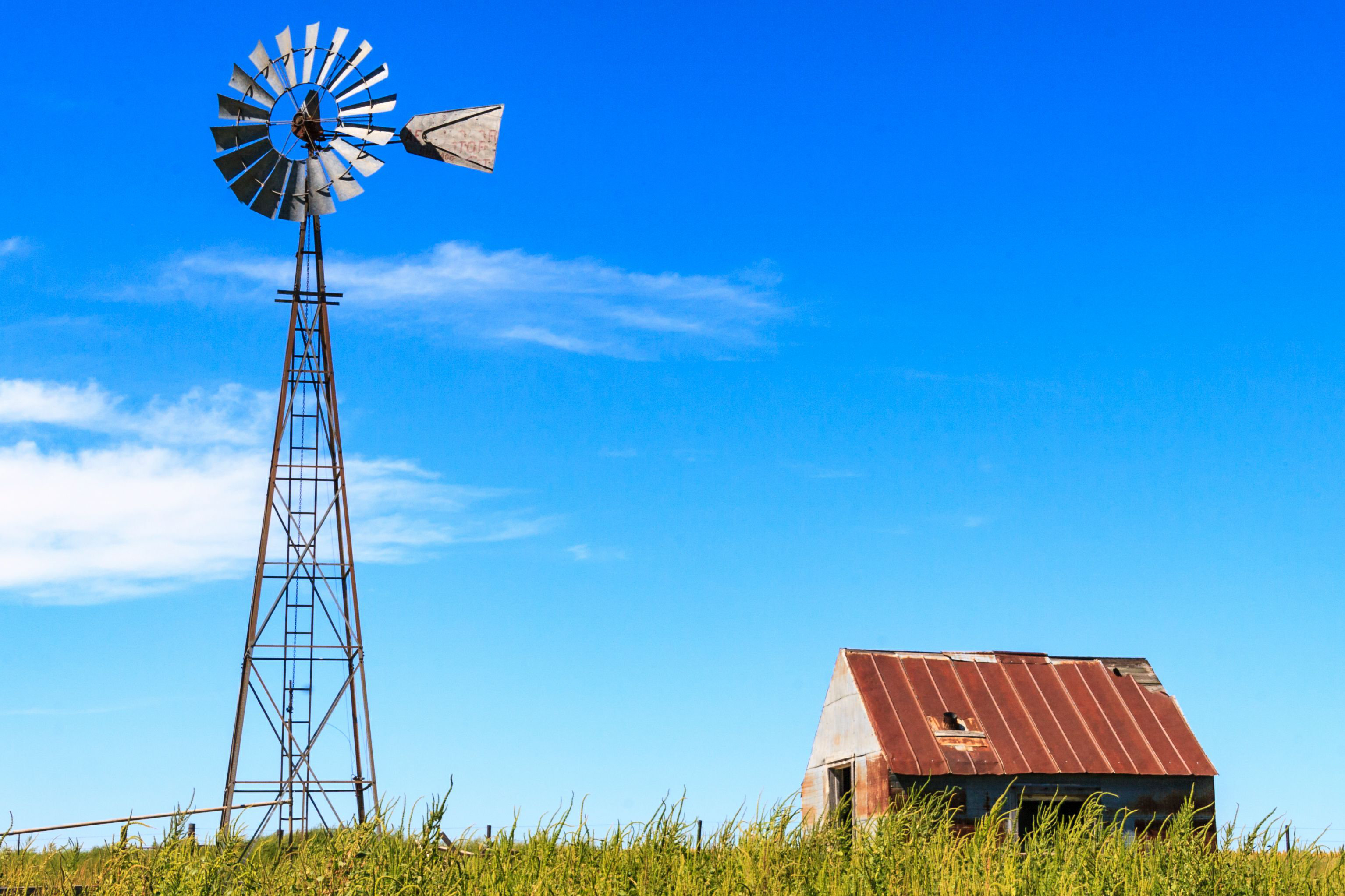 Ebern Designs A Kansas Landscape - Wrapped Canvas Photograph | Wayfair