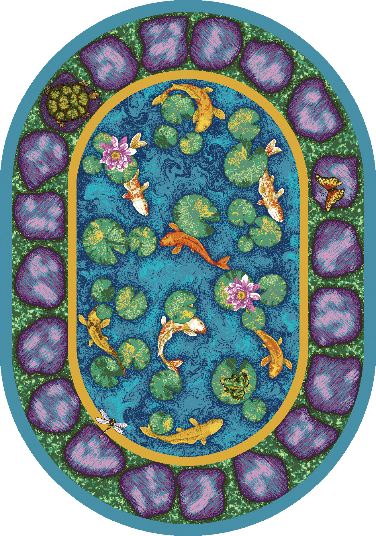 Joy Carpets Educational Marias Garden by Joy Carpets Area Rug & Reviews ...