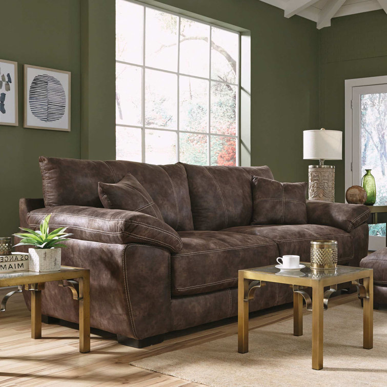 Wade Logan® Casea 95'' Upholstered Sofa & Reviews | Wayfair