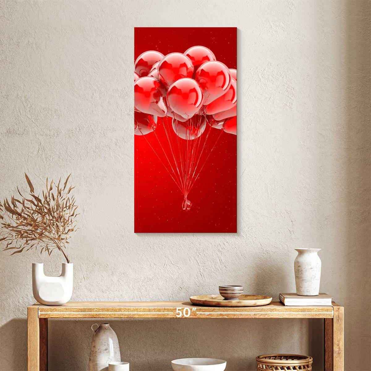 Winston Porter Shiny Red Balloons - Wayfair Canada