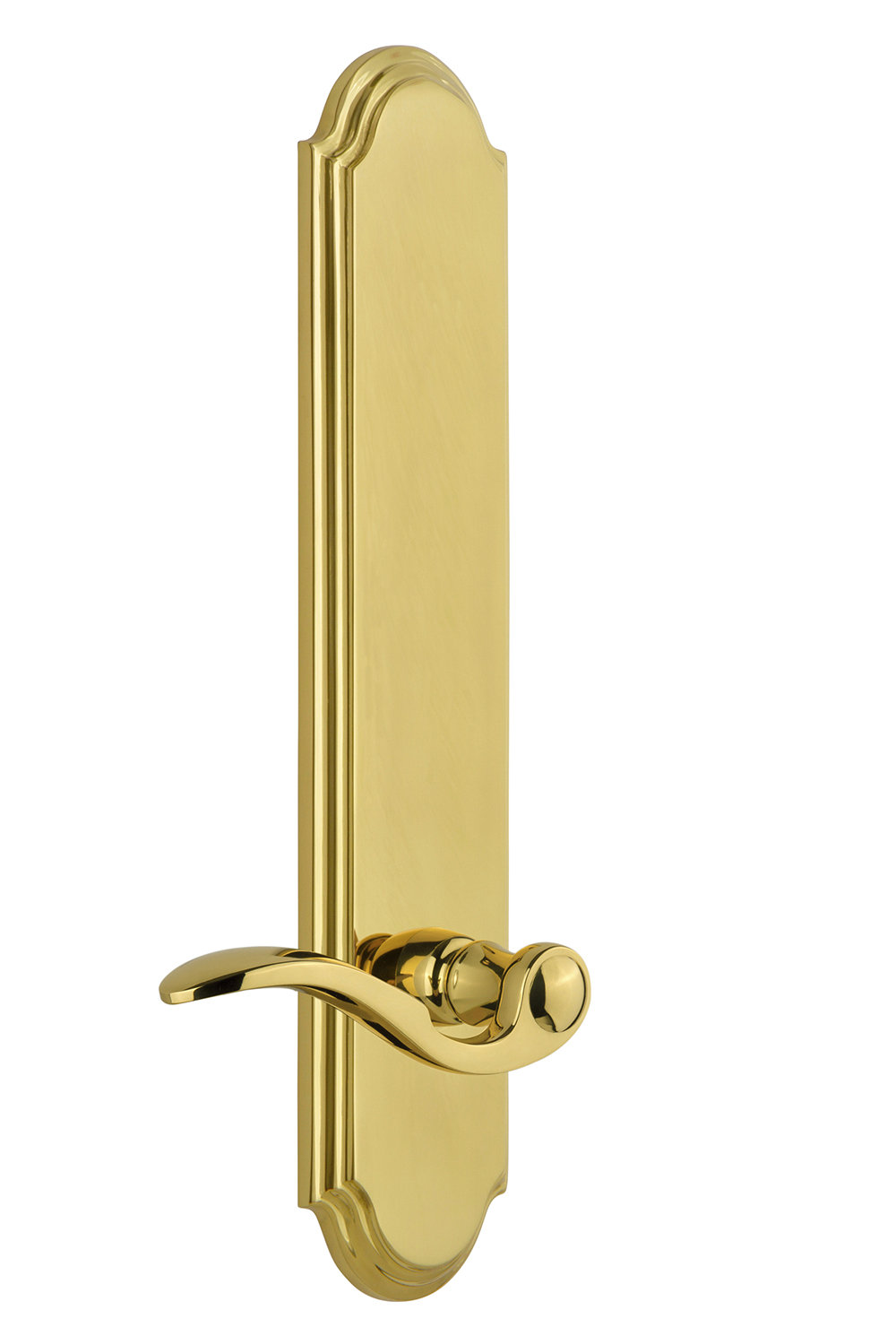 Grandeur Arc Tall Plate Single Dummy with Bellagio Lever | Wayfair