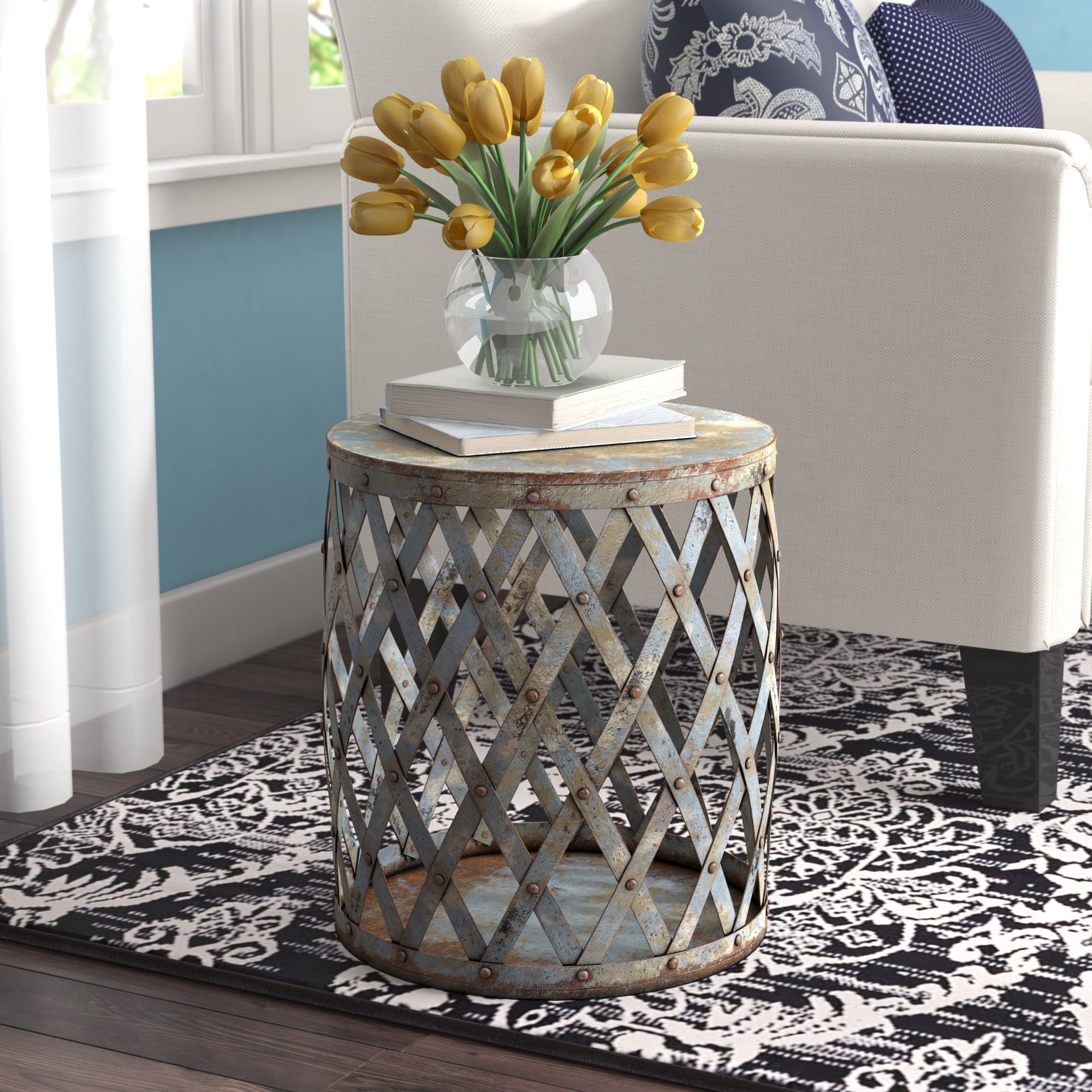 Highland Dunes Gustel End Table & Reviews | Wayfair