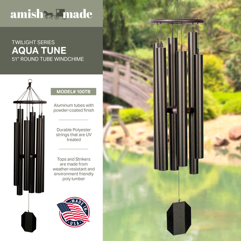 Outdoor Leisure Products Weather Resistant Metal Wind Chime | Wayfair