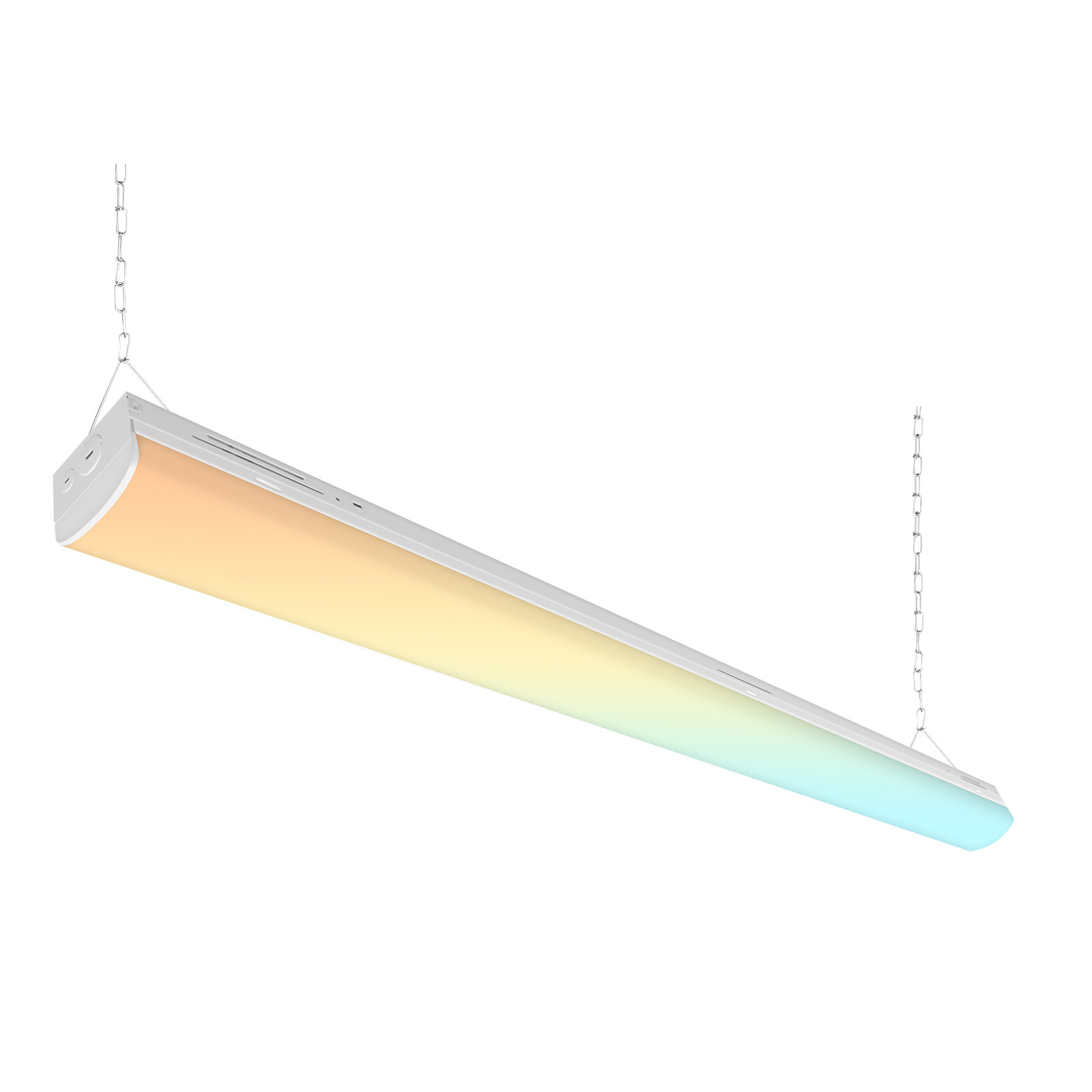 MW LIGHTING 4FT LED Linear Strip Light Fixture(With Hanging Chain ...