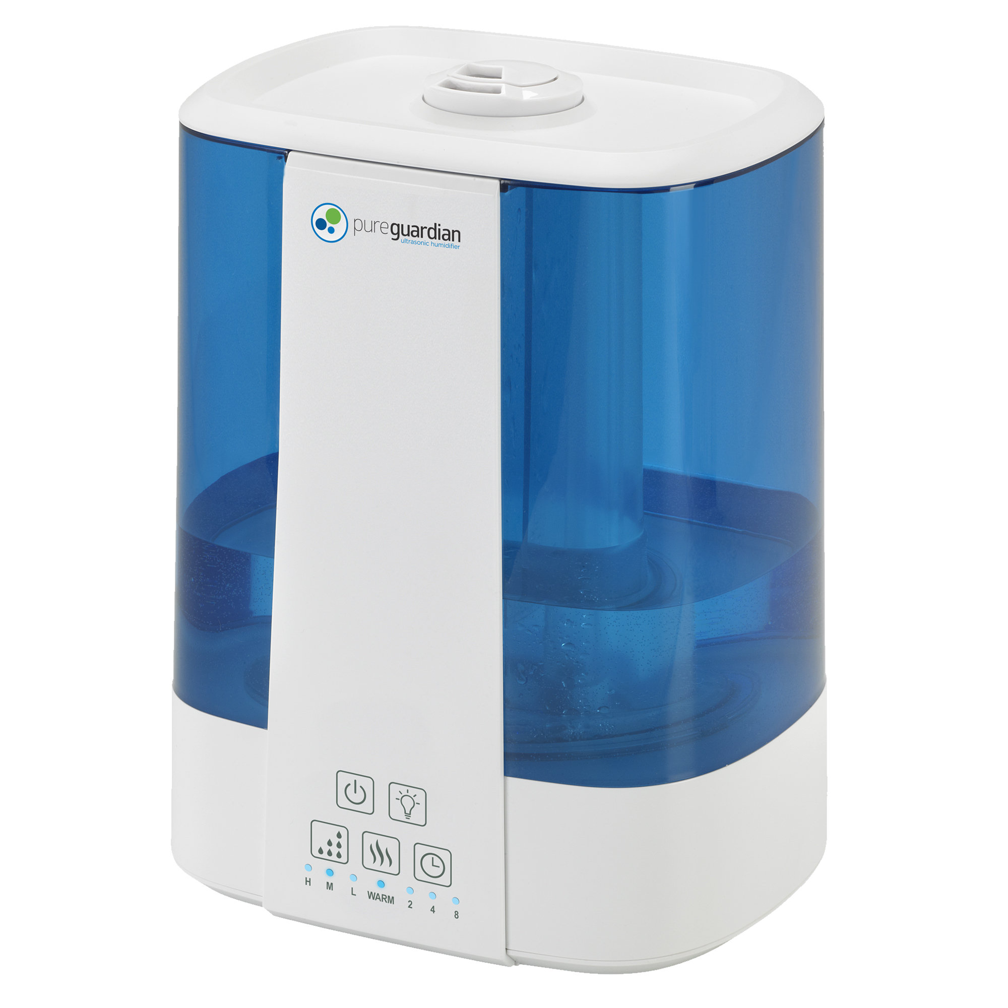 Guardian Technologies Top Fill 2 Gal. Dual Mist Ultrasonic Tabletop ...