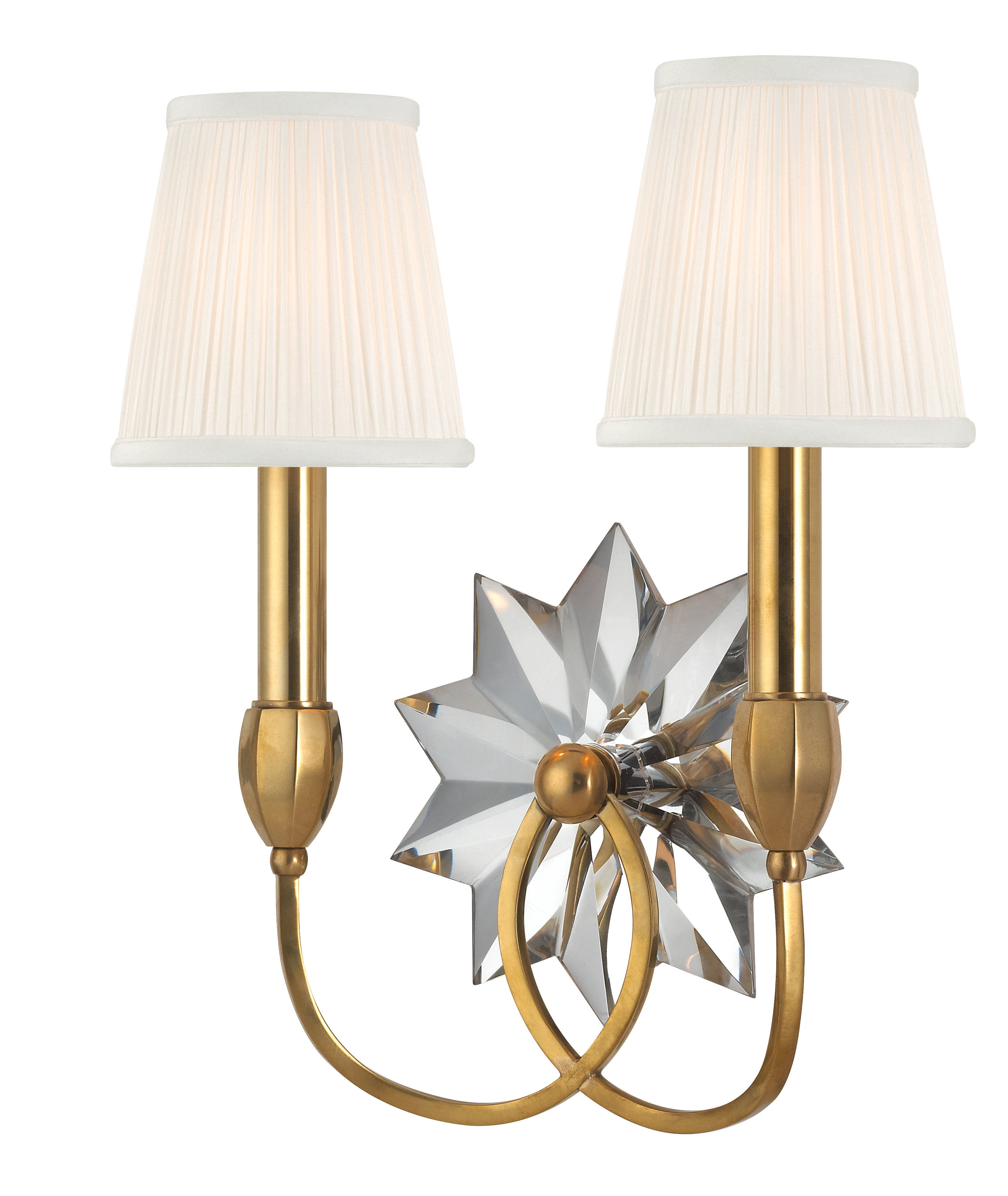 Hudson Valley Lighting Barton 2 - Light Candle Wall Light | Wayfair