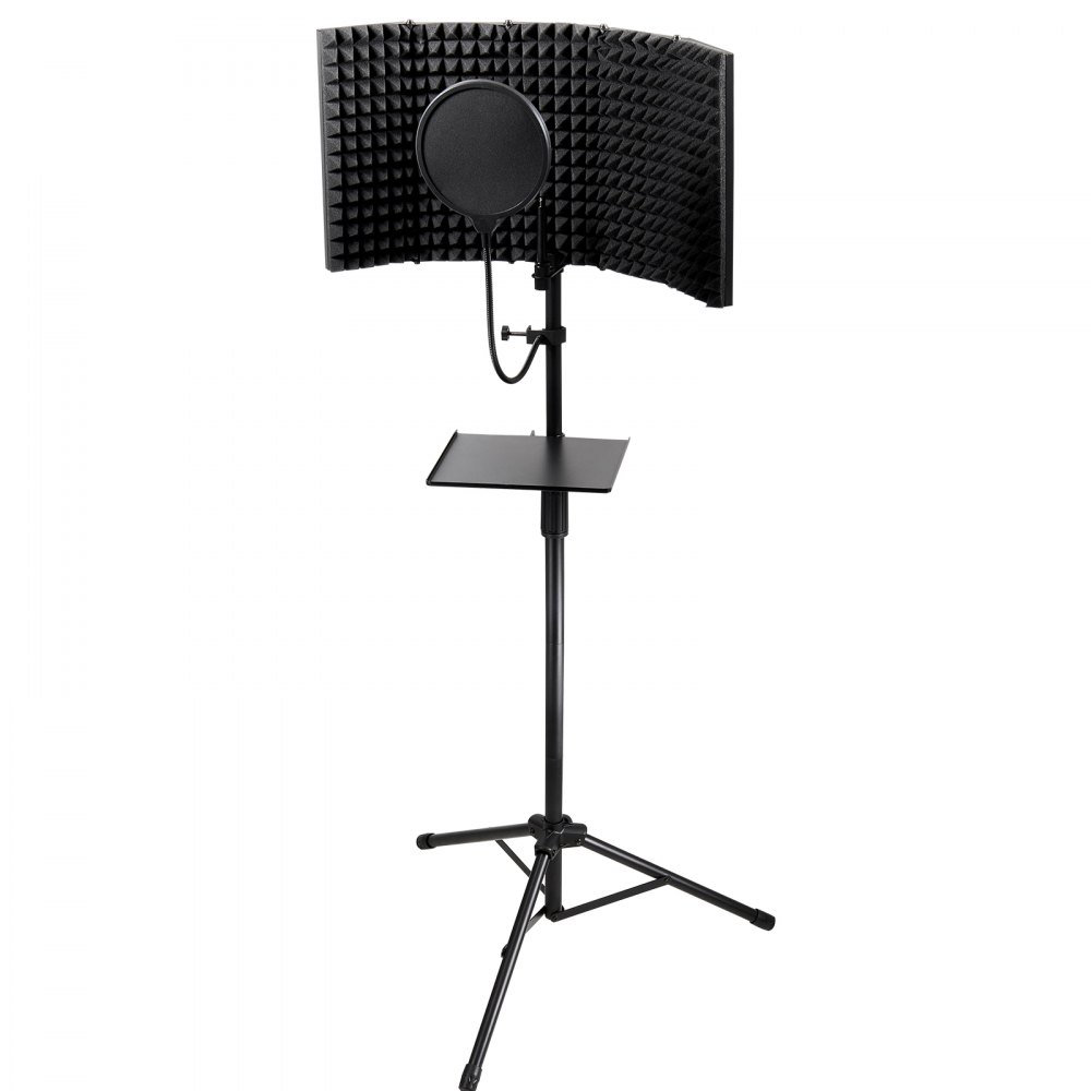 Stellweilan Tessberg Microphone Isolation Shield, 5-Panel, Studio ...