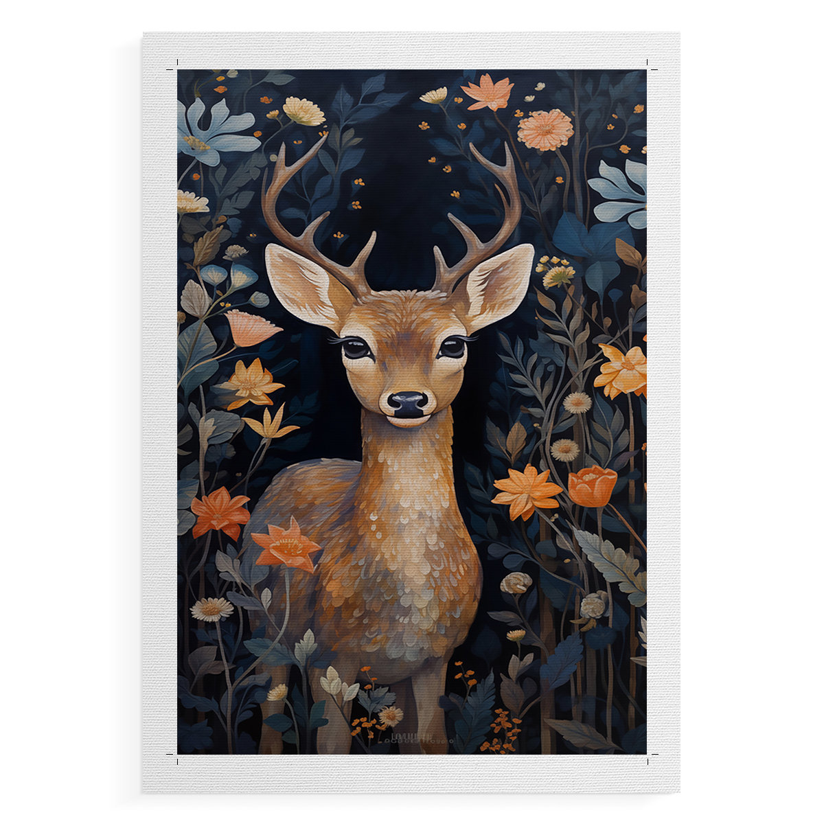 Union Rustic ANIMALS Series CDLXXI -Canvas Print Only - NOT FRAMED ...