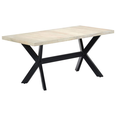 Union Rustic Dining Table Kitchen Table Dining Room Dinner Table Solid ...