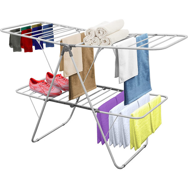 Ccornelus Stainless Steel Foldable Gullwing Drying Rack | Wayfair