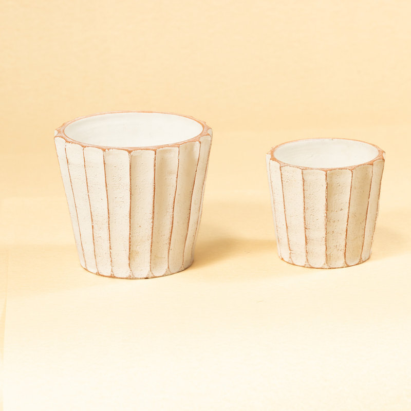 Joss & Main Agnew Clay Pot Planter | Wayfair