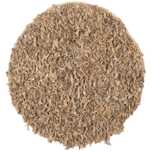 Wade Logan® Assar Handmade Shag Light Gold Area Rug & Reviews | Wayfair