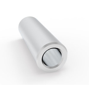 FixtureDisplays Tubular Dowels (TD) IMPERIAL 0.75 X 2.875 Plain Alloy ...