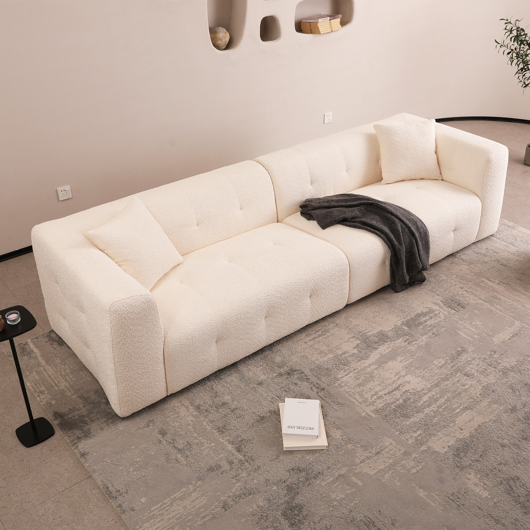 Ebern Designs sofa stylish and simple square design - Wayfair Canada