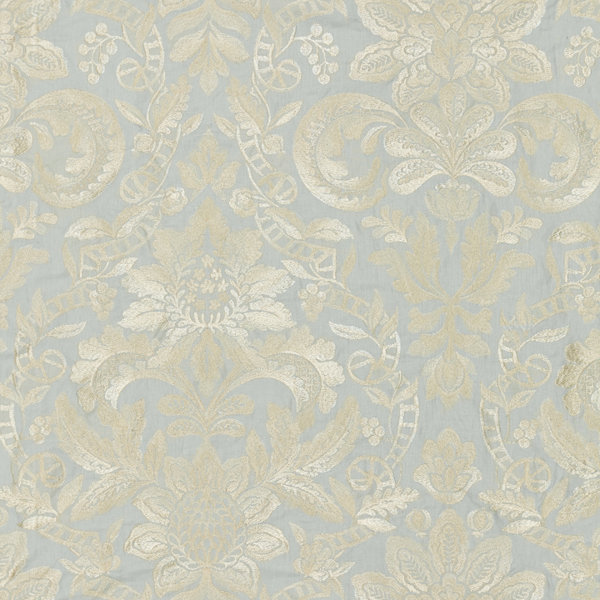 The House of Scalamandre Merchante Elizabeth Embroidery Fabric | Perigold