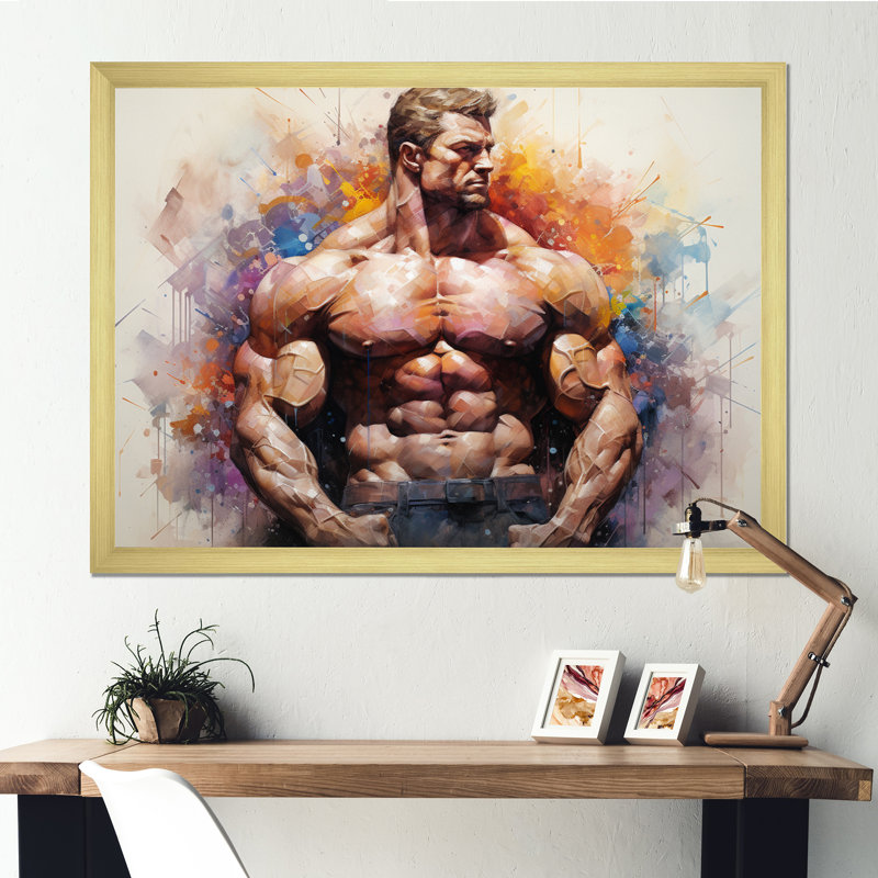 Winston Porter Madhwi Bodybuilding Muscle Symphony I On Canvas Print ...