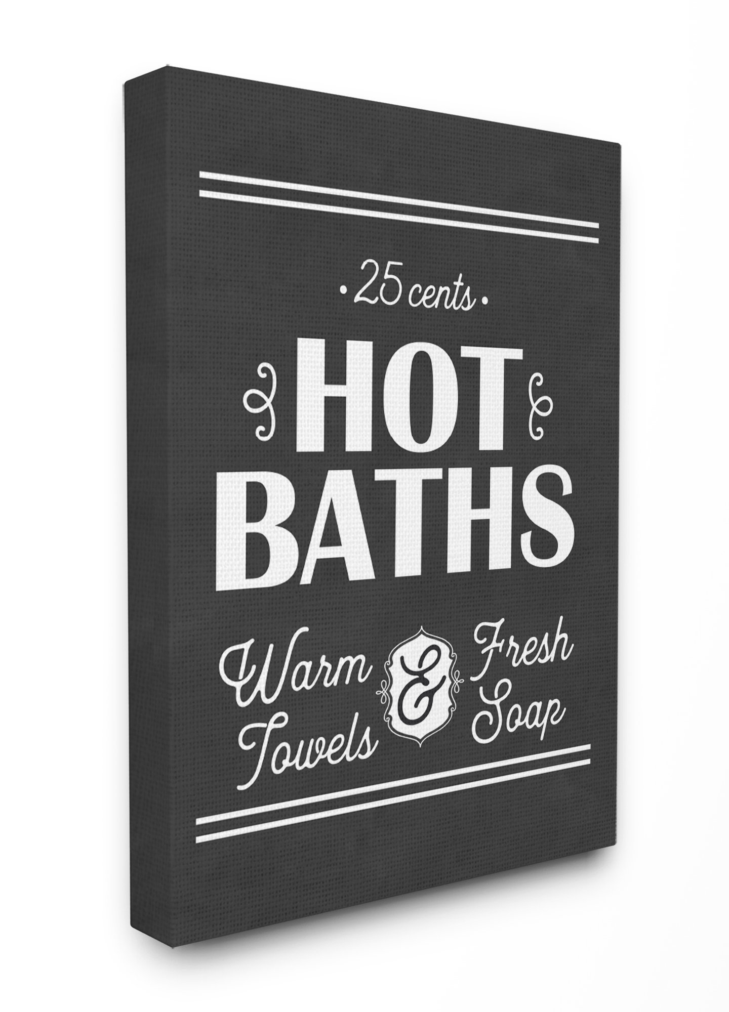 Winston Porter Hot Baths by Lettered and Lined - Textual Art Print on ...