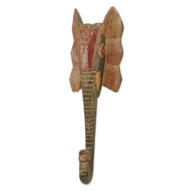 World Menagerie Tilly-Mae Decorative Handcrafted Wood Wall Comb | Wayfair
